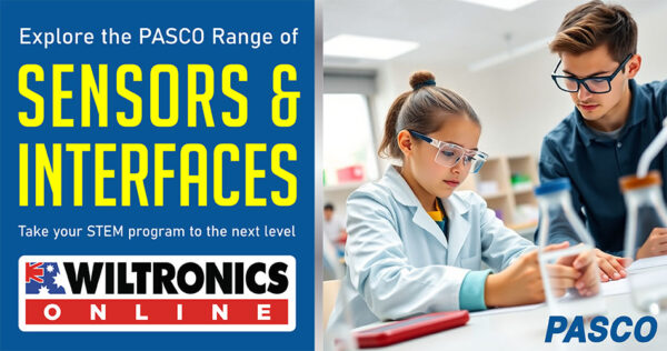 Explore the Wiltronics PASCO Range of Sensors and Interfaces | Wiltronics