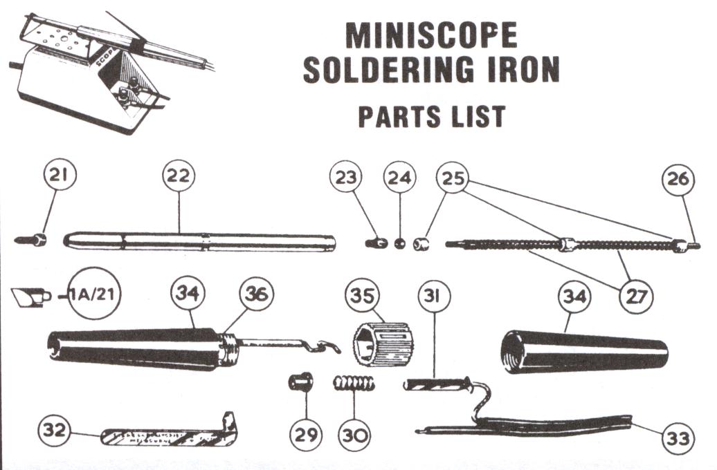 Miniscope Soldering Iron | Wiltronics
