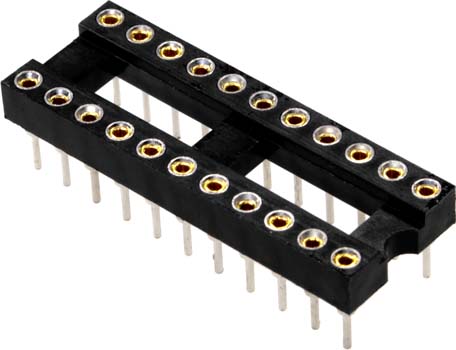 Machine Pin IC Socket | Wiltronics