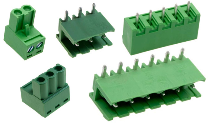 8 Position Terminal Block 6-Pin Pluggable Terminal Block - 5.08mm Pitch ...