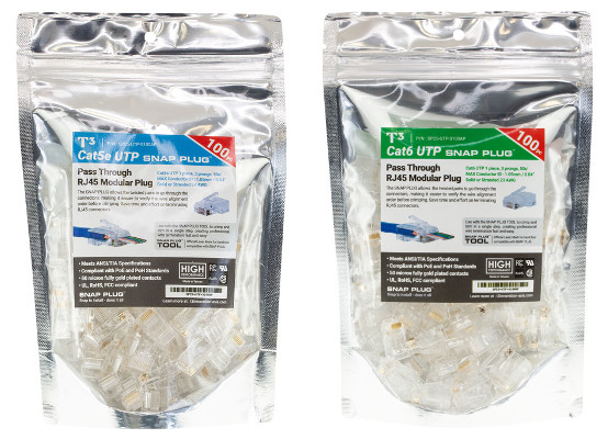 RJ45 Snap Plug UTP - Cat5e and Cat6 | Wiltronics