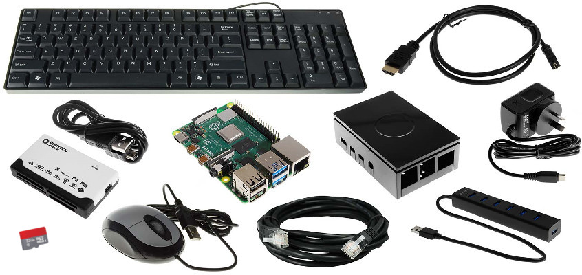 Raspberry Pi 4 Model B Ultimate Workstation Bundle | Wiltronics