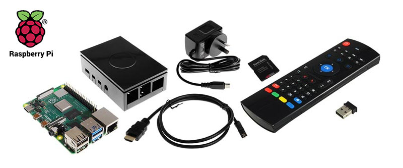 Raspberry Pi 4 B KODI Media Bundles | Wiltronics