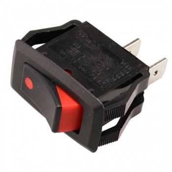 SPST Rocker Switch Red Marked | Wiltronics